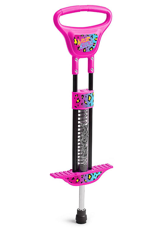 Xootz Wild Rider LED Pogo Stick - Pink | Grattan