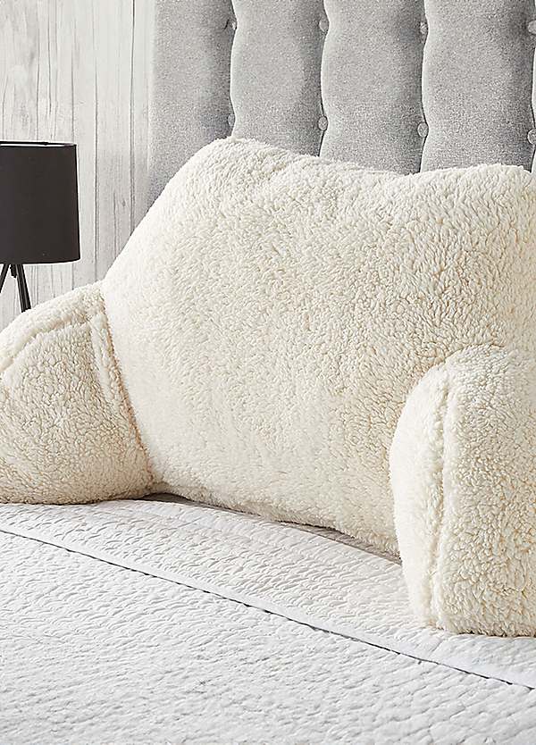 Downland Huggleland Cream Teddy Fleece Cuddle Cushion