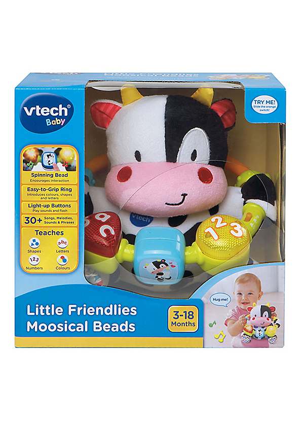 Vtech Little Friendlies Moosical Beads Huggable Soft Cow