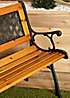 2 Seater Lattice Back Garden Bench | Grattan