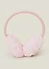 Accessorize Girls Ombre Rainbow Faux Fur Ear Muffs | Grattan