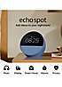 Amazon Echo Spot (2024) Smart Alarm Clock with 2.8 Inch Screen & Alexa ...