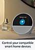 Amazon Echo Spot (2024) Smart Alarm Clock with 2.8 Inch Screen & Alexa ...