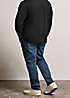 BadRhino Mid Rinse Stretch Jeans | Grattan