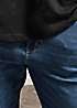 BadRhino Mid Rinse Stretch Jeans | Grattan