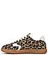 Blowfish Leopard Tastic Regular Fit Lace-up Trainers | Grattan