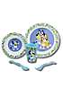 Bluey Kids 6 Piece Micro Dinner Set | Grattan
