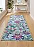 Catherine Lansfield Amaya Tropical Birds Washable Runner | Grattan