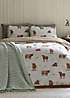 Catherine Lansfield Angus Highland Cow Reversible Duvet Cover Set | Grattan