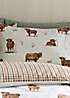 Catherine Lansfield Angus Highland Cow Reversible Duvet Cover Set | Grattan