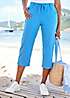 Cotton Traders Wrinkle Free Pull-On Crop Trousers | Grattan