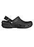 Crocs Black Bistro Work Clogs | Grattan