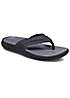 Crocs Black Yukon Vista II Flip-Flops | Grattan