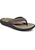 Crocs Brown Yukon Vista II Flip-Flops | Grattan