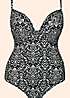 Curvy Kate Wild Horizon Padded Plunge Swimsuit | Grattan