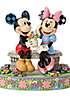 Disney A Blooming Romance (Mickey and Minnie on a Bench Figurine) | Grattan