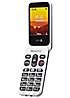 Doro Leva L20 SIM Free Mobile Phone - Black & White | Grattan