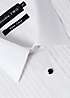 Double Two White Stitch Pleat Dress Shirt Size | Grattan