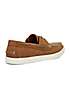 Dune London Tan Blizard Boat Shoes | Grattan