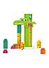 Fisher-Price Adding Alligator Educational Toy with 10 Stacking Blocks ...