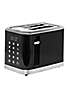 Haden Sensor 2 Slice Toaster - Black | Grattan