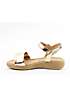Heavenly Feet Sara Gold Sandals | Grattan