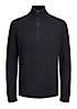 Jack & Jones Sean Knit Half Zip Jumper | Grattan