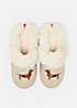 Joules Sausage Dog Felt Slippers | Grattan