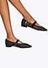 KG Kurt Geiger Angel Black Crystal Mary Jane Flats | Grattan