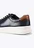 KG Kurt Geiger Fly Navy Leather Lace Up Sneaker | Grattan
