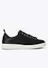 KG Kurt Geiger Liza Black Lizard Trainers | Grattan