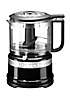 KitchenAid Mini 0.83L Food Processor 5KFC3516BOB - Onyx Black | Grattan