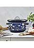 Laura Ashley 3.5L Slow Cooker - Elveden Navy | Grattan