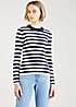 Levi’s Stripy Knitted Sweatshirt | Grattan