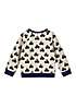 Lilly & Sid Kids Organic Cotton Stone Tractor Print Sweatshirt | Grattan
