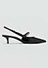 Mango Black Niza Shoes | Grattan