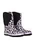 Mountain Warehouse Kids Puddle Leopard Print Mucker Boots | Grattan