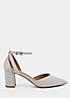 Novo Imelda Two-Part Block Heel Court Shoes | Grattan