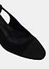 Novo Inatro Round Toe Slingback Block Heel Court Shoes | Grattan