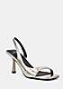 Novo Leah Gold Slingback Sandals | Grattan