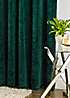 Paoletti Verona Crushed Velvet Thermal Ring Top Eyelet Curtains | Grattan