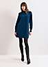 Phase Eight Knitted Blue Jumper Dress | Grattan