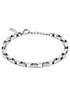 Police Player Stainless Steel Chain Link Bracelet | Grattan