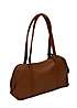 Pure Luxuries London Cleo’ Rich Tan Leather Evening Handbag | Grattan