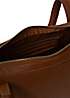 Pure Luxuries London Cleo’ Rich Tan Leather Evening Handbag | Grattan