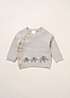 Rock a Bye Baby True Knit Elephant Cardigan & Footed Trousers Outfit ...