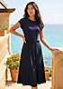 Roman Petite Side Twist Midi Dress | Grattan