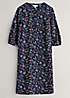 Seasalt Cornwall Navy Sea Call A-Line Dress | Grattan