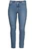 Sheego Curve Wash Effect Skinny Jeans | Grattan