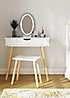Signy LED Dressing Table with Stool | Grattan